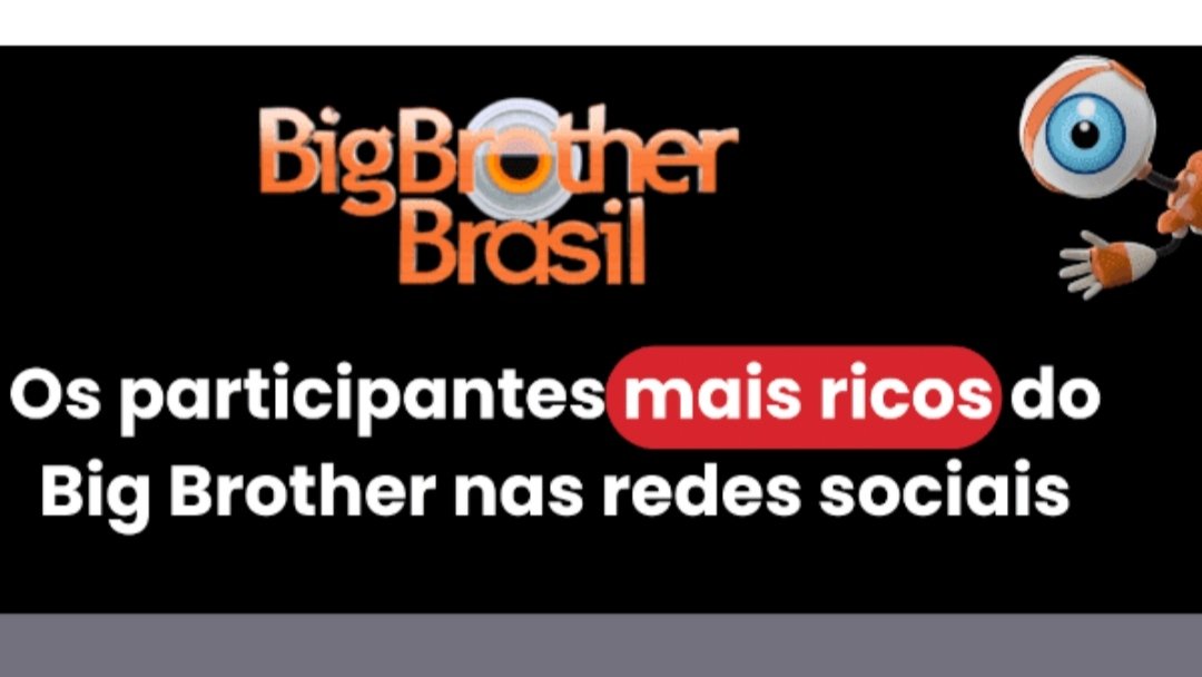 Conheça os participantes do Big Brother Brasil mais ricos nas redes ...